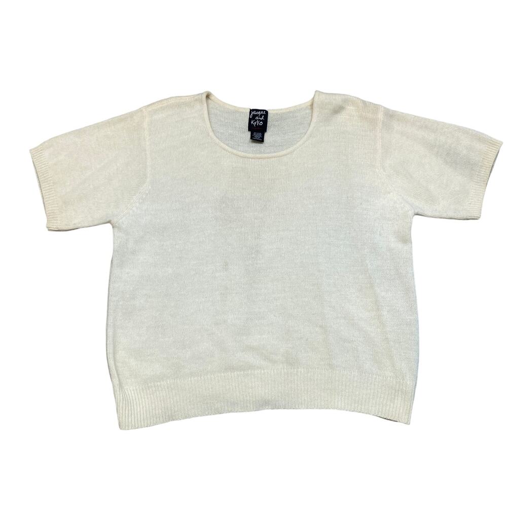 Jacque And Koko Together Angora Rabbit Lambswool Swea… - Gem